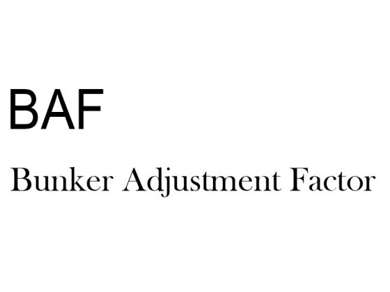 What are BAF and CAF in shipping?